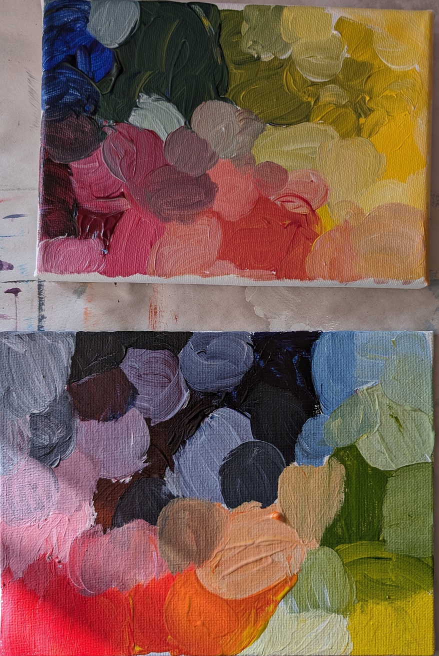 Color Mixing Practice – BetterLateThanNeverArt