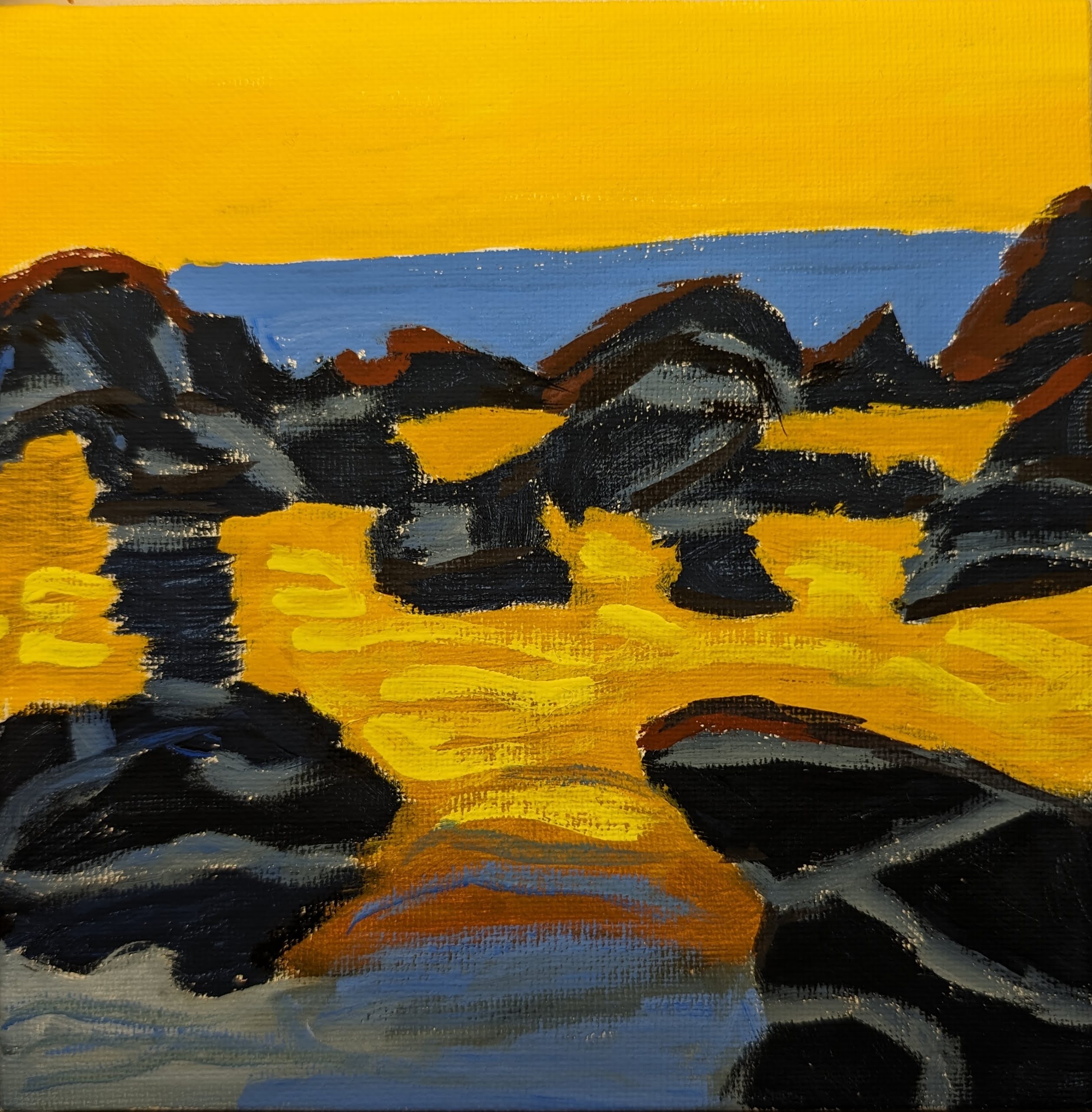 52 Mini Paintings Challenge: Week #6 REDO – BetterLateThanNeverArt