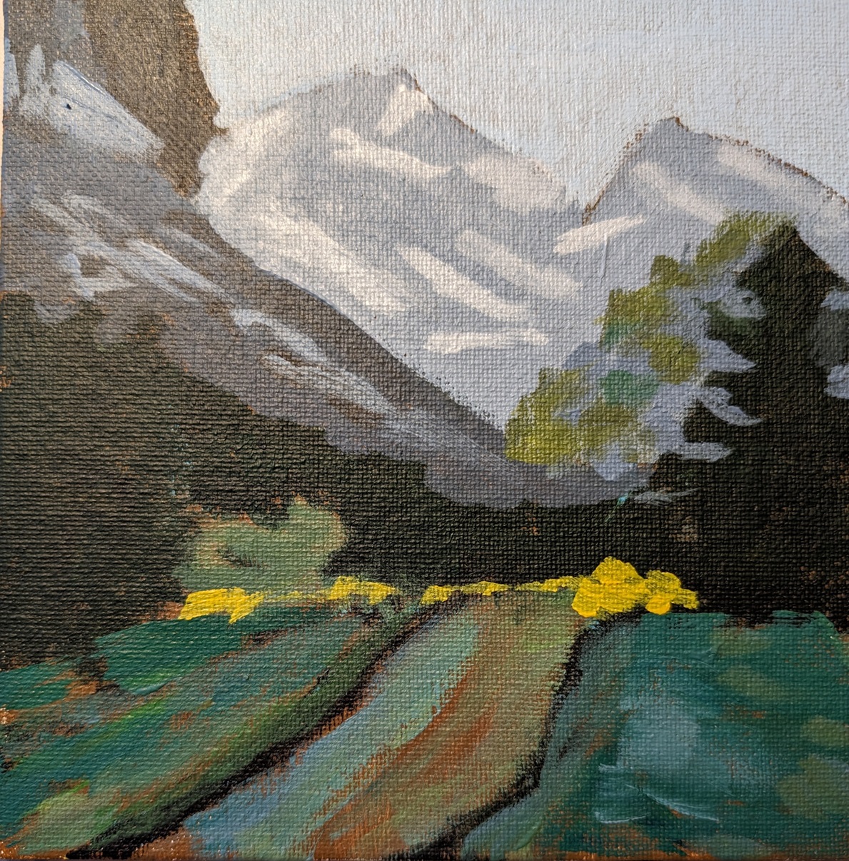 52 Mini Paintings Challenge: Week #7 – BetterLateThanNeverArt