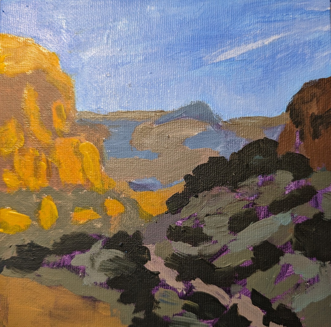 52 Mini Paintings Challenge: Week #16 – BetterLateThanNeverArt