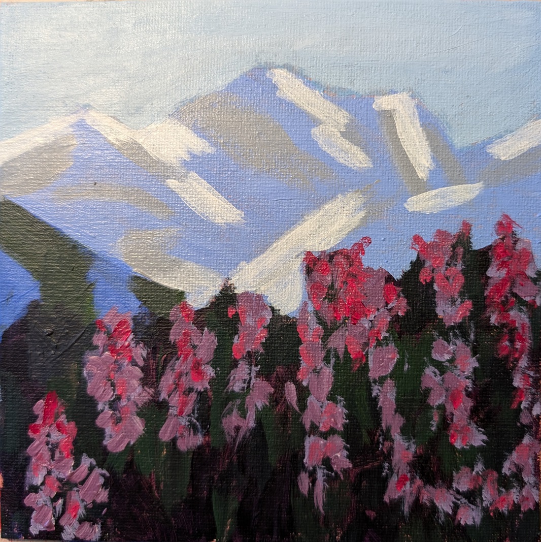 52 Mini Paintings Challenge: Week #25 – BetterLateThanNeverArt