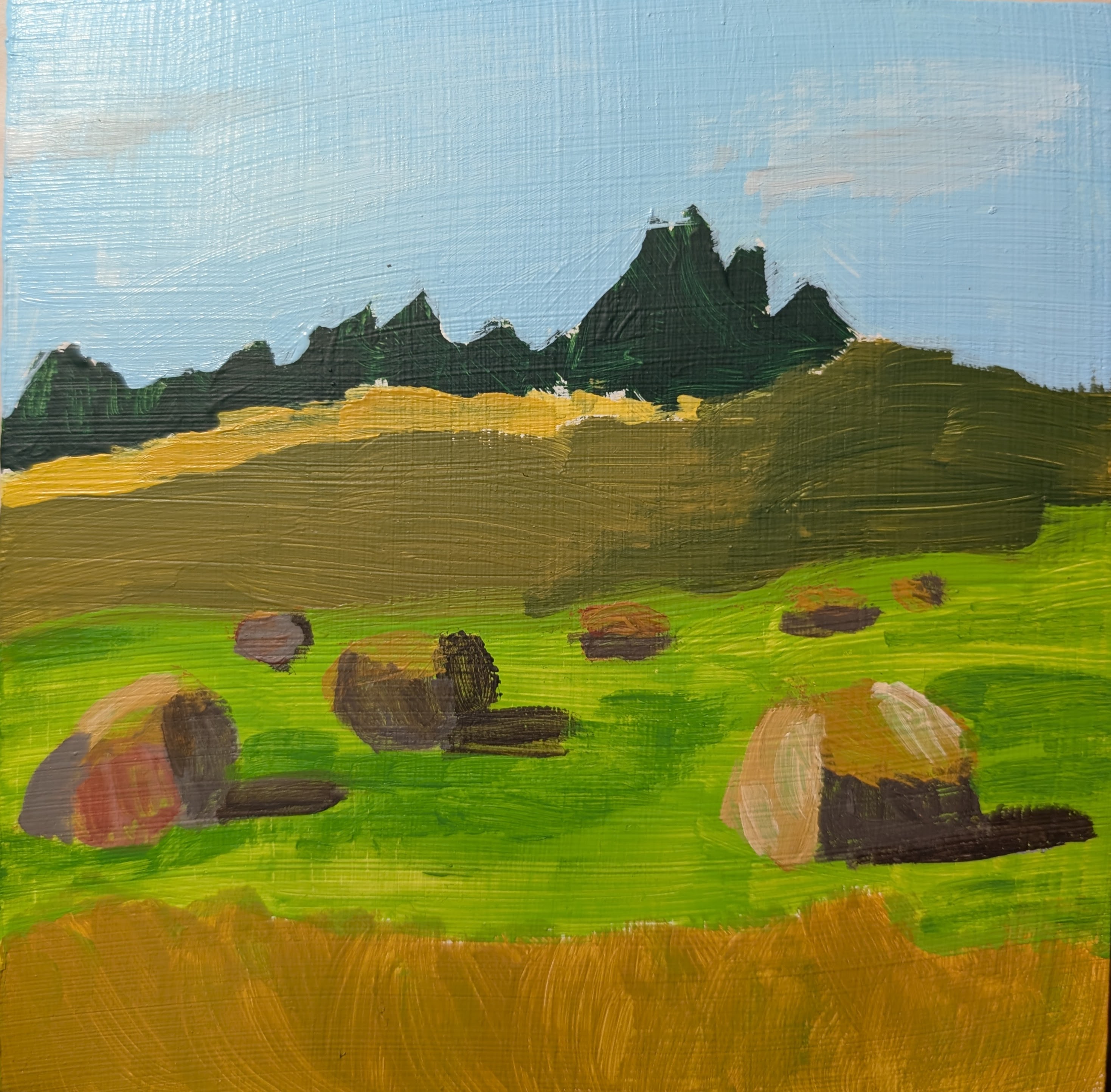 Travels Near & Far – Dianna Shyne – Week #2 (mini Painting challenge ...